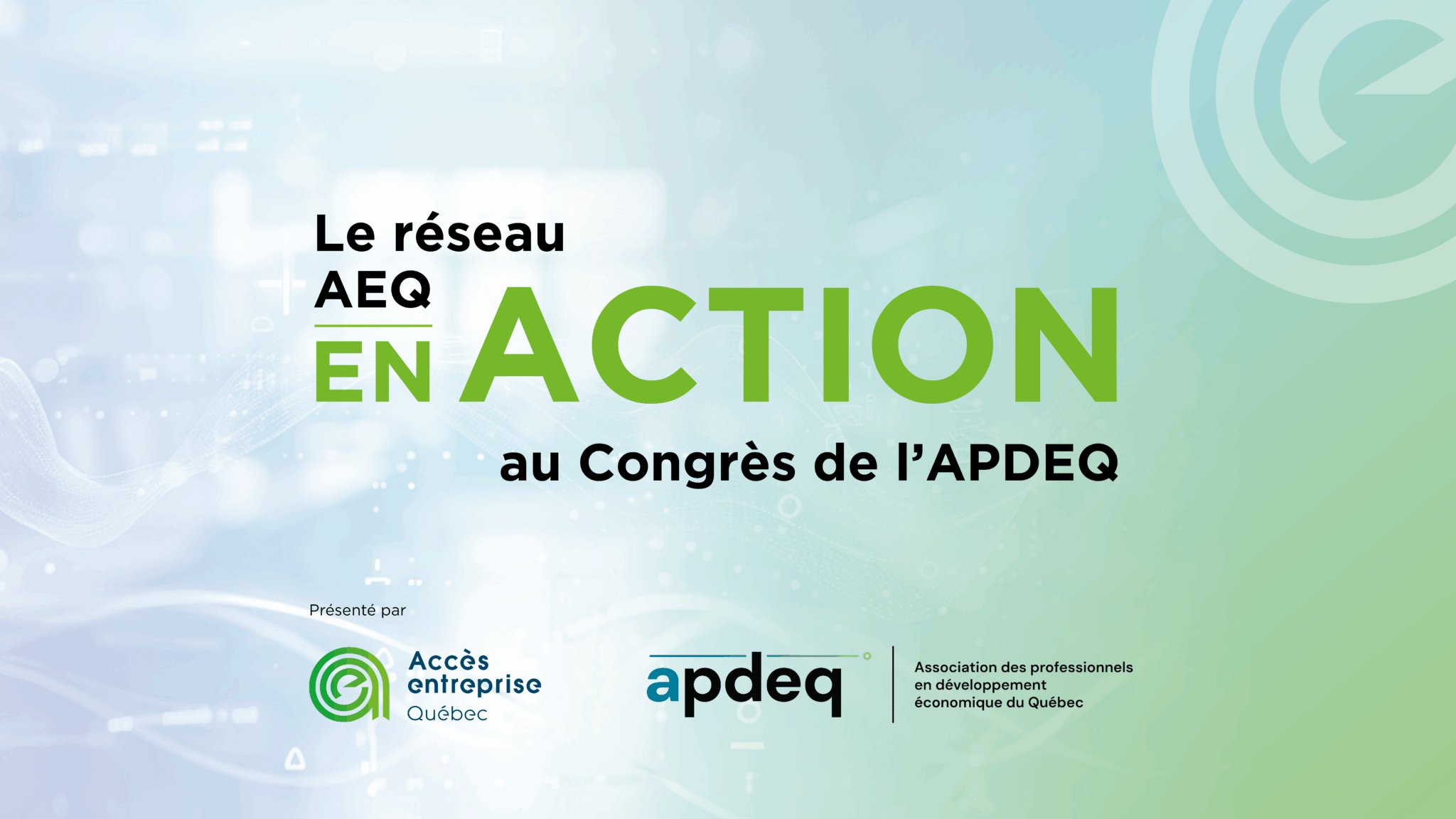 Formations et activités — APDEQ